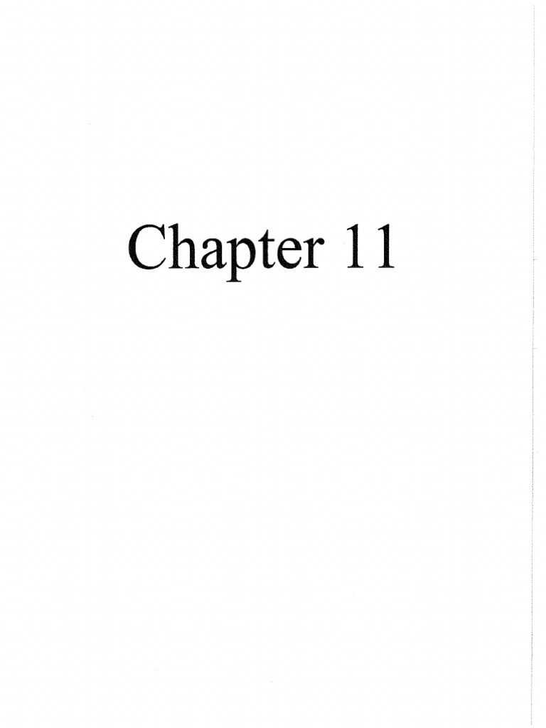 Chapter 11 | PDF