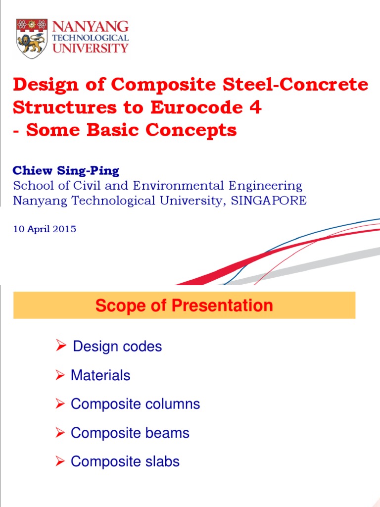 Ec4 Composite Structures | PDF | Buckling | Column