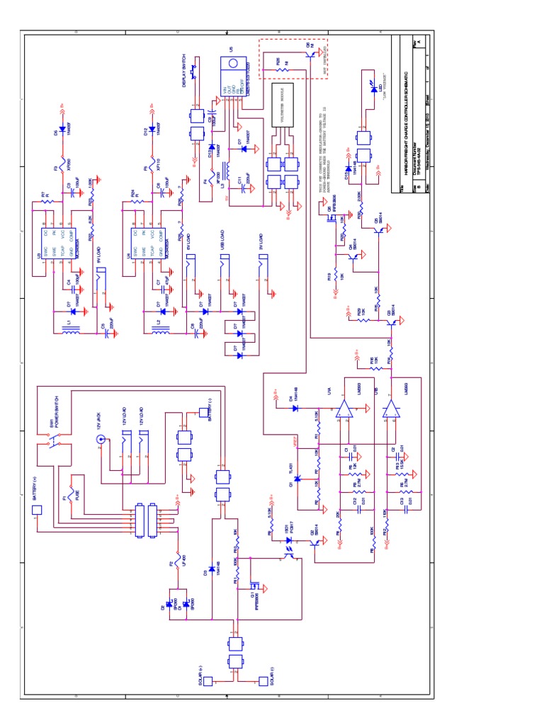HF Charge Controller Schematic | PDF