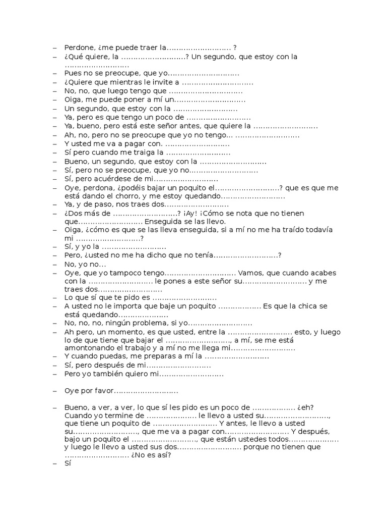 Splunge Gestos | PDF