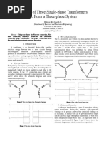 Transformer Connection Types Explained | PDF | Computers