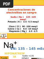 Fluidoterapia y Corrección de Natremia | PDF | Especialidades Medicas ...
