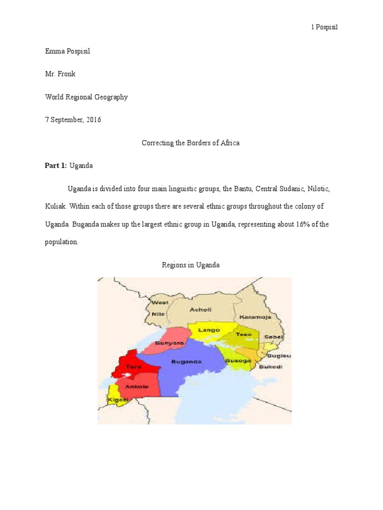 Geography | PDF | Uganda | Africa