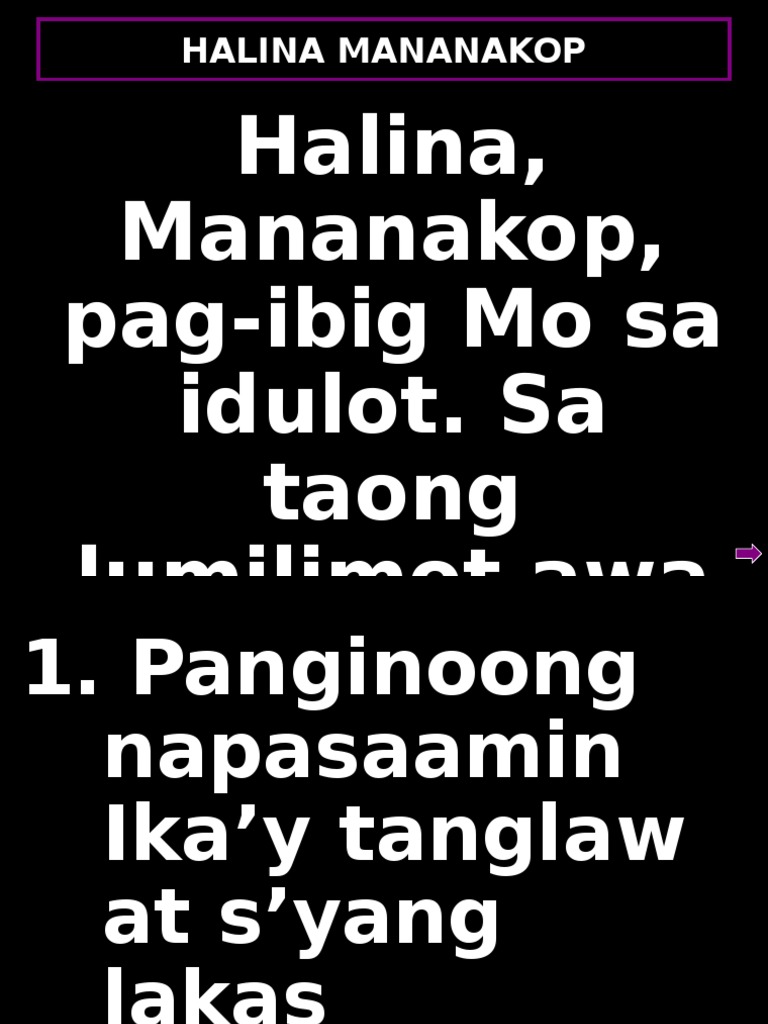 Halina Mananakop | PDF