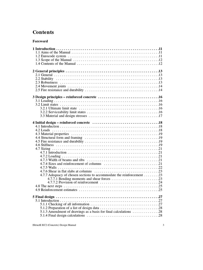 Istructe Ec2 (Concrete) Design Manual 3 | PDF | Mechanical Engineering ...