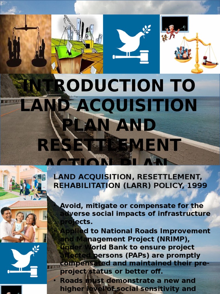 Introduction To Land Acquisition Plan and Resettlement Action Plan ...