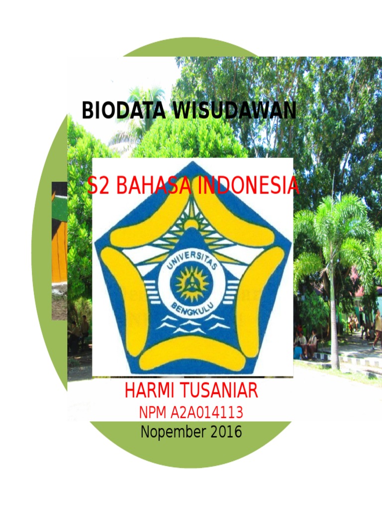 Biodata Wisudawan: S2 Bahasa Indonesia | PDF
