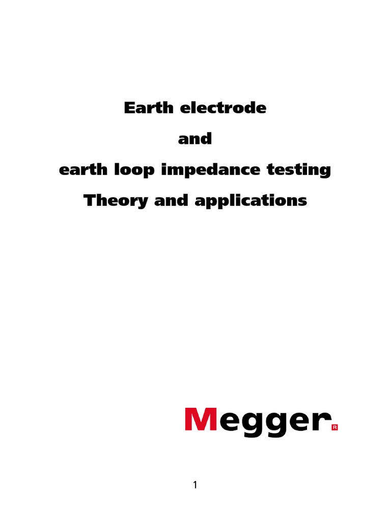 Earth Electrode & Loop Impedance Testing | PDF | Electrical Resistance ...