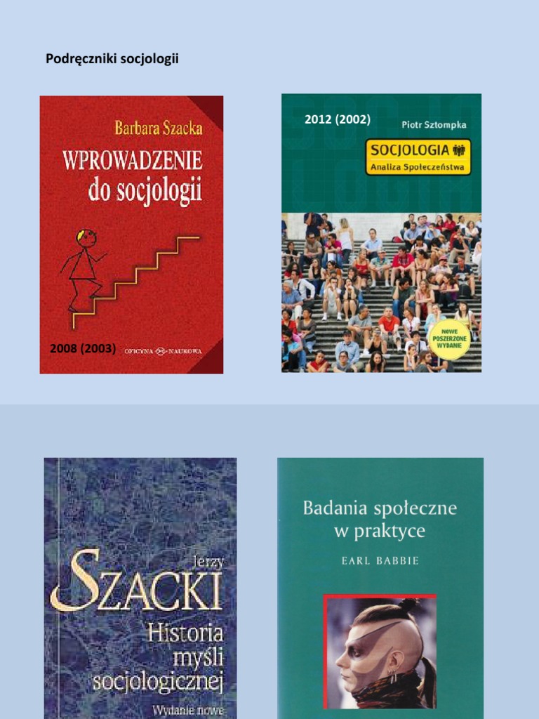 Socjologia - Wyklady PDF | PDF