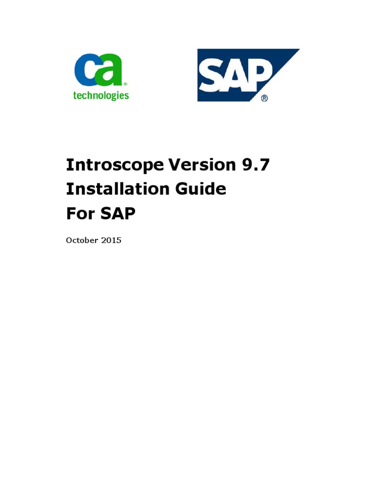 CA - Introscope | Download Free PDF | Java (Programming Language) | Installation (Computer Programs)