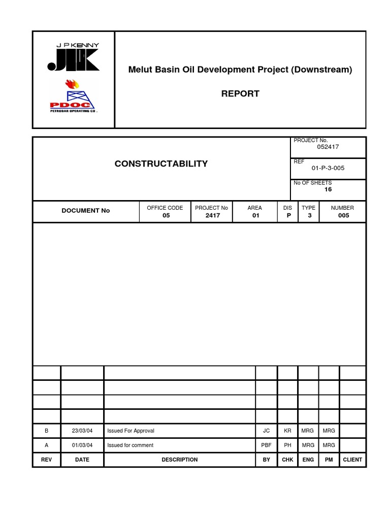 Oil Pipeline Constructability Report | PDF | Pipeline Transport | Nile