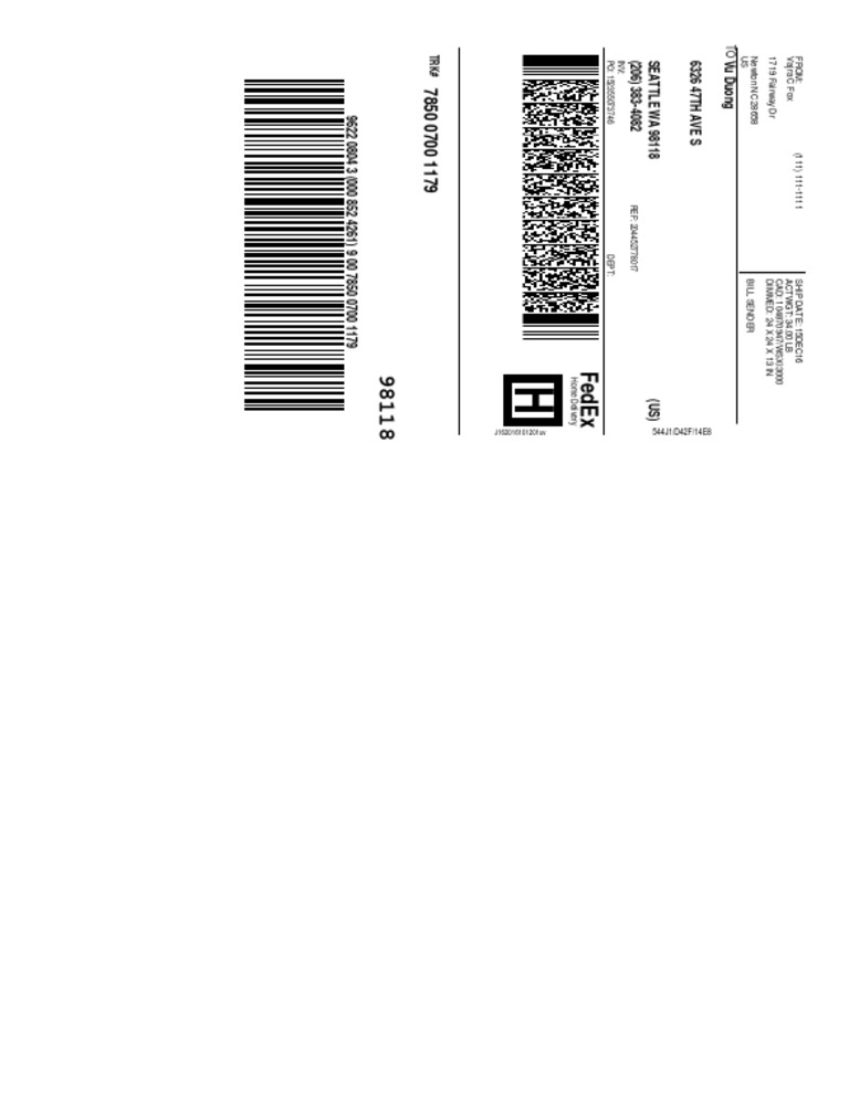 Shipping Label | PDF