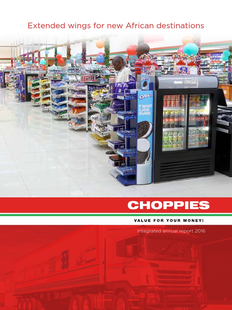 Choppies Enterprises 2016 Annual Report | PDF | Retail | Botswana