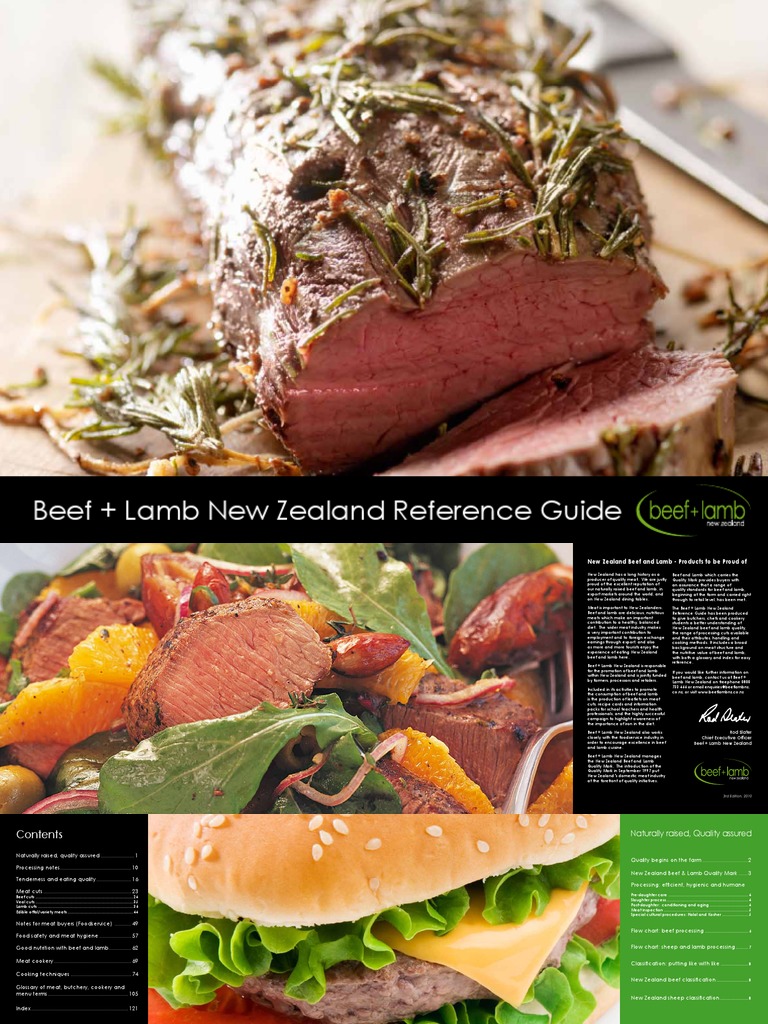 Beef Guide | PDF | Curing (Food Preservation) | Meat