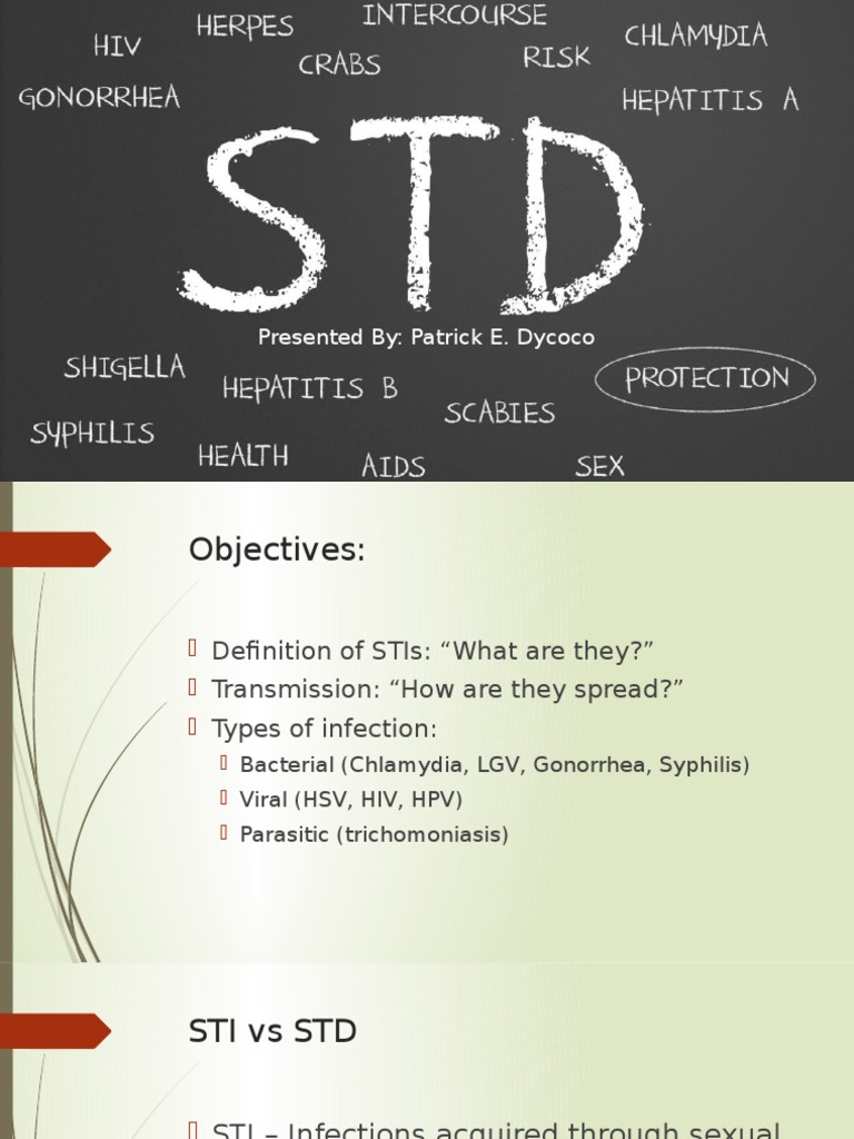 STD | PDF | Sexually Transmitted Infection | Hiv/Aids