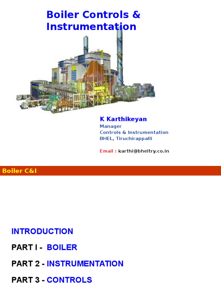 Boiler Controls and Instrumentation Guide | PDF | Boiler | Furnace