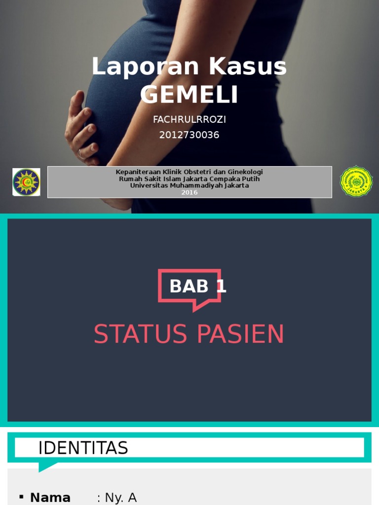 Laporan Kasus GEMELI | PDF | Kesehatan Holistik