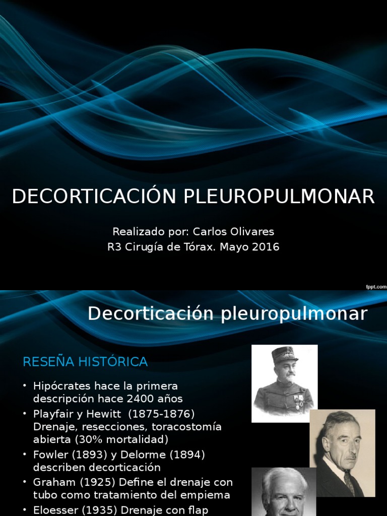 Decorticacion CARLOS 2016 | PDF | Enfermedades y trastornos | Medicina ...