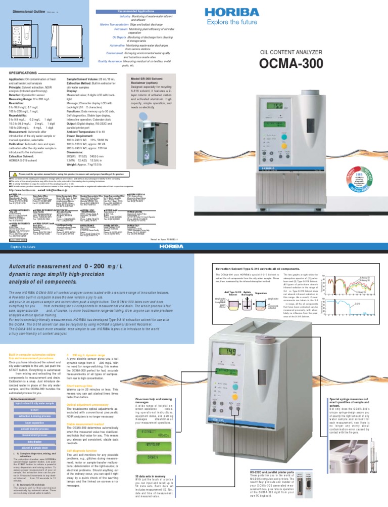 Hre1882d Ocma 300 | PDF | Kilogram | Petroleum