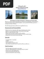 French Syllabus 6th Grade | PDF | Homework | Teaching