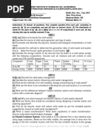 MSWM UNIT III Objective Type Question Bank Website | PDF | Municipal Solid Waste | Waste