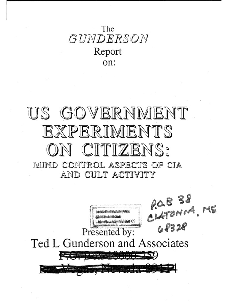 U S Government Experiments On Citizens PDF | PDF | Foreign Language Studies