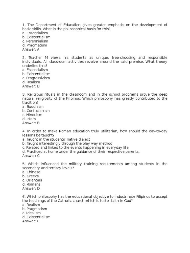 LET Exam Reviewer | PDF | Motivation | Motivational