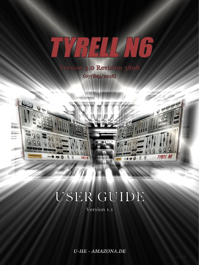 Tyrell N6 Synth User Guide | PDF | Synthesizer | Pitch (Music)