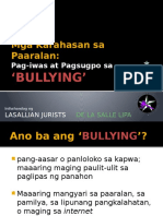 Forms of Bullying (Tagalog) | PDF