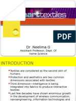 Smart Textiles, Intelligent Textiles | PDF | E Textiles | Textiles