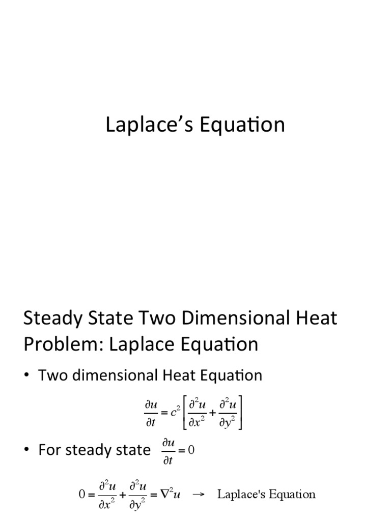 Solving the Two-Dimensional Steady-State Heat Equation through ...