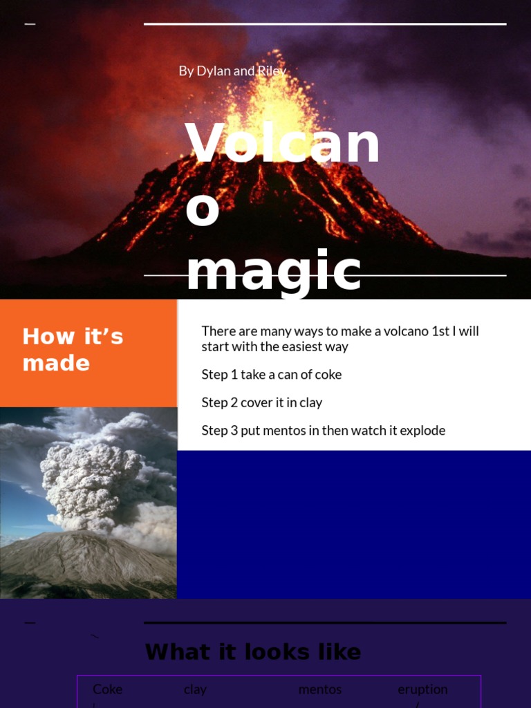 Volcano Magic | PDF