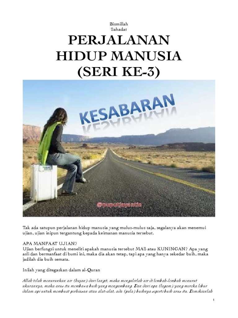 Perjalanan Hidup Manusia 3 | PDF