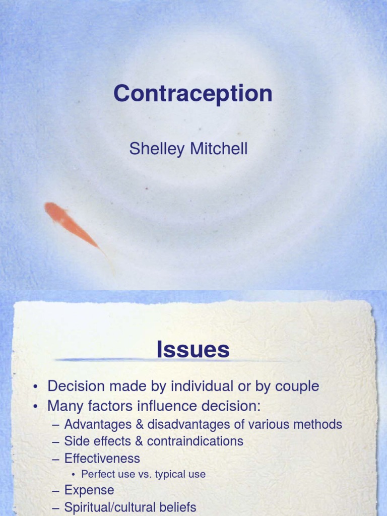Contraception | PDF | Birth Control | Combined Oral Contraceptive Pill