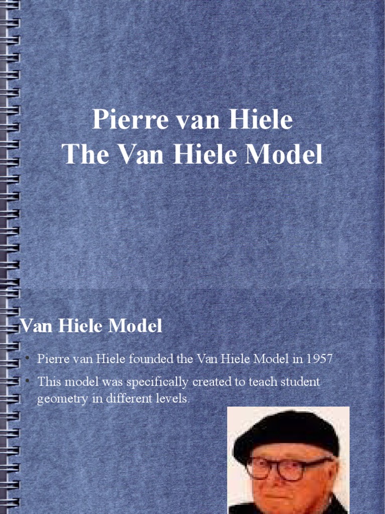The Van Hiele Model | PDF