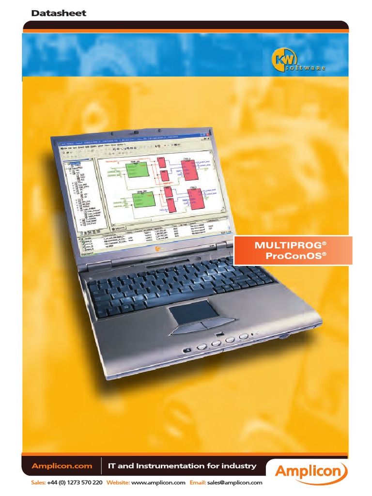Multiprog Proconos e | PDF | Programmable Logic Controller | Automation