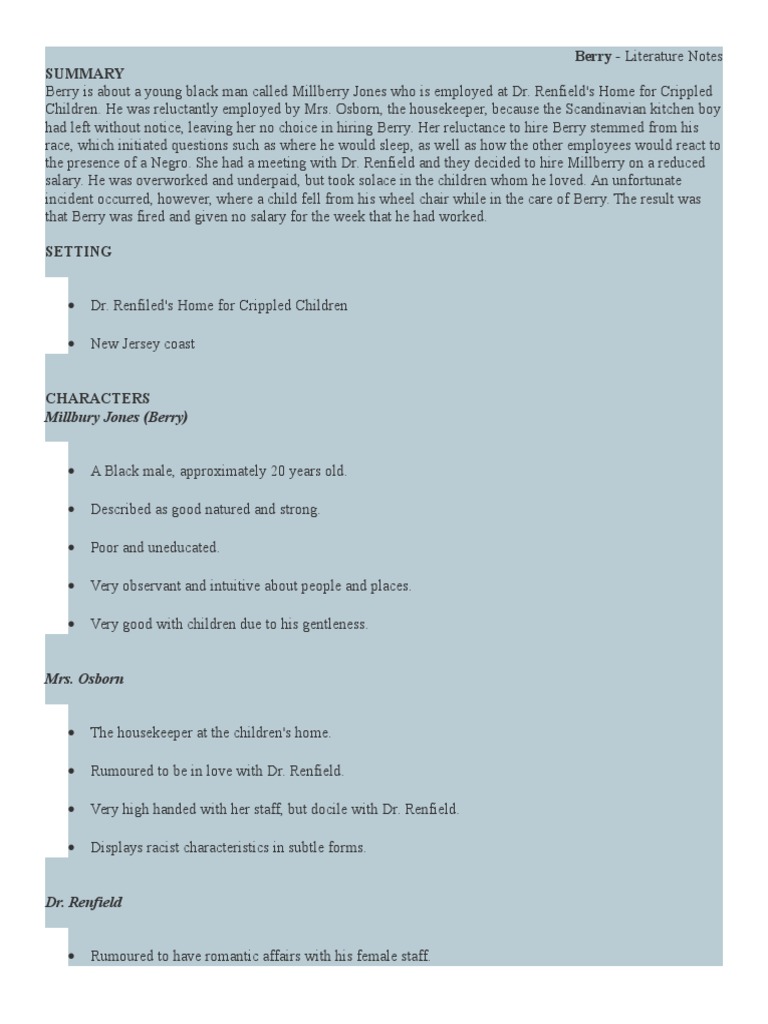 CSEC Short Stories Notes | Emma (Novel) | Jealousy