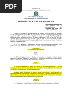 Resolução - RDC 15/2012 | PDF