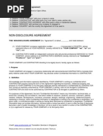 Inter-Company Services Agreement Template-1 | PDF | Indemnity | Liability Insurance