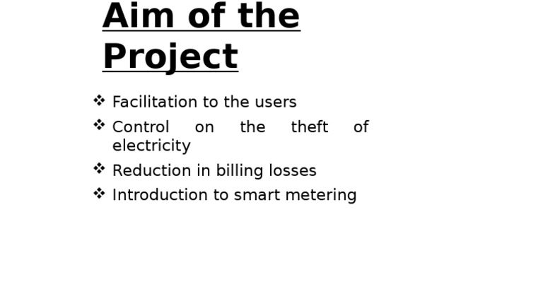 Facilitation To The Users Control On The Theft Of Electricity Reduction