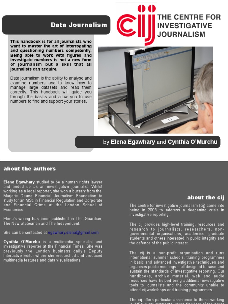 Data Journalism Book | PDF