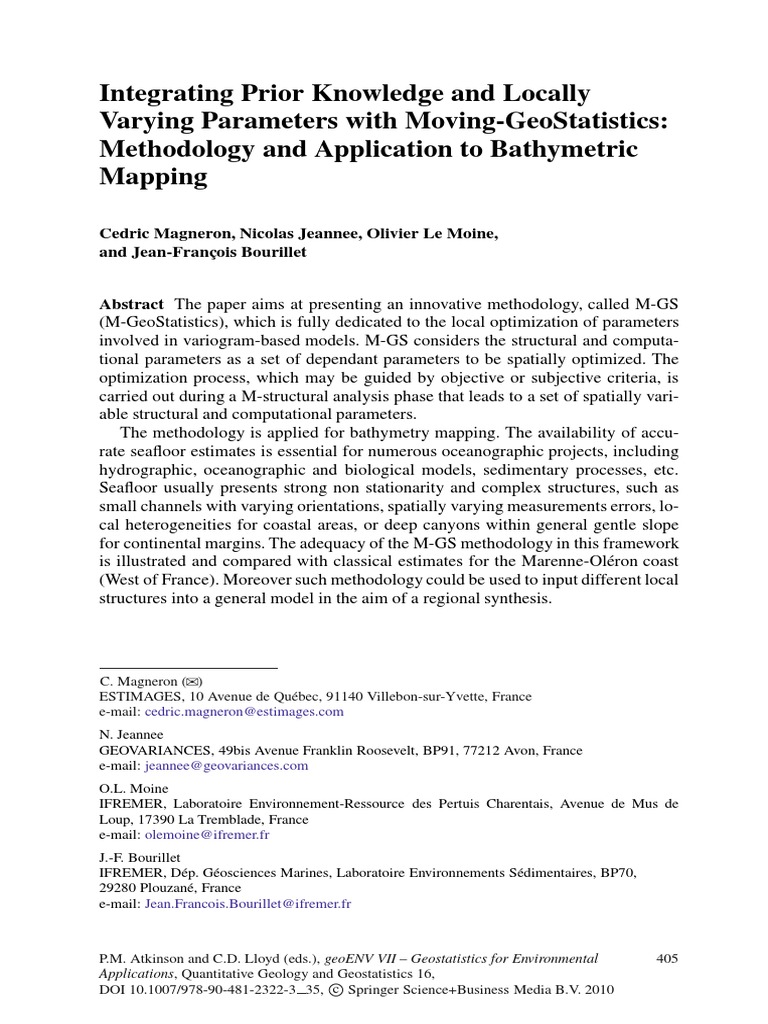 Integrating Prior Knowledge and Locally Varying Parameters With Moving ...