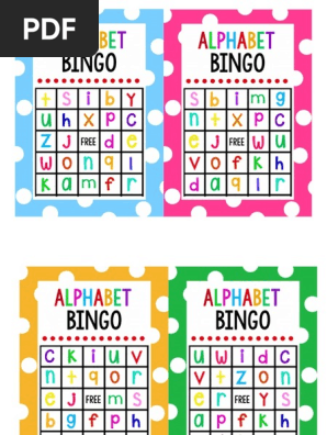 Lowercase Alphabet Bingo Cards🌍 Guarde suas apostas com a LV Cassino.