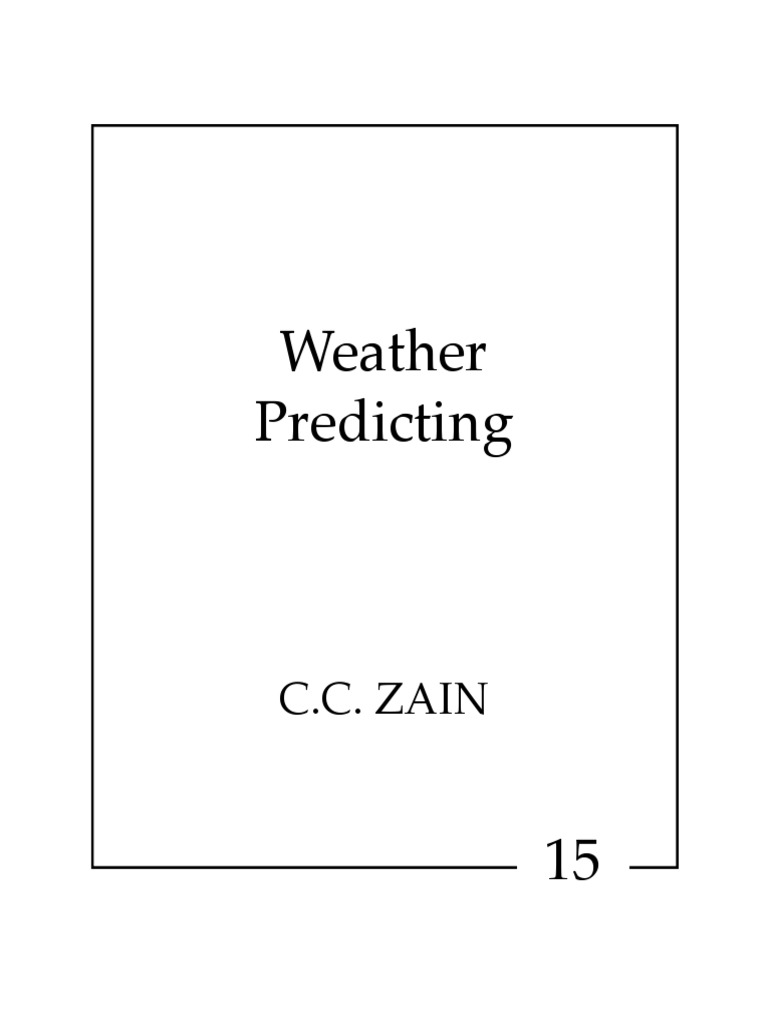 Weather Predicting | PDF | Weather | Astrology