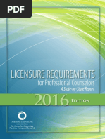 2016 CACREP Standards | PDF | School Counselor | Substance Use Disorder