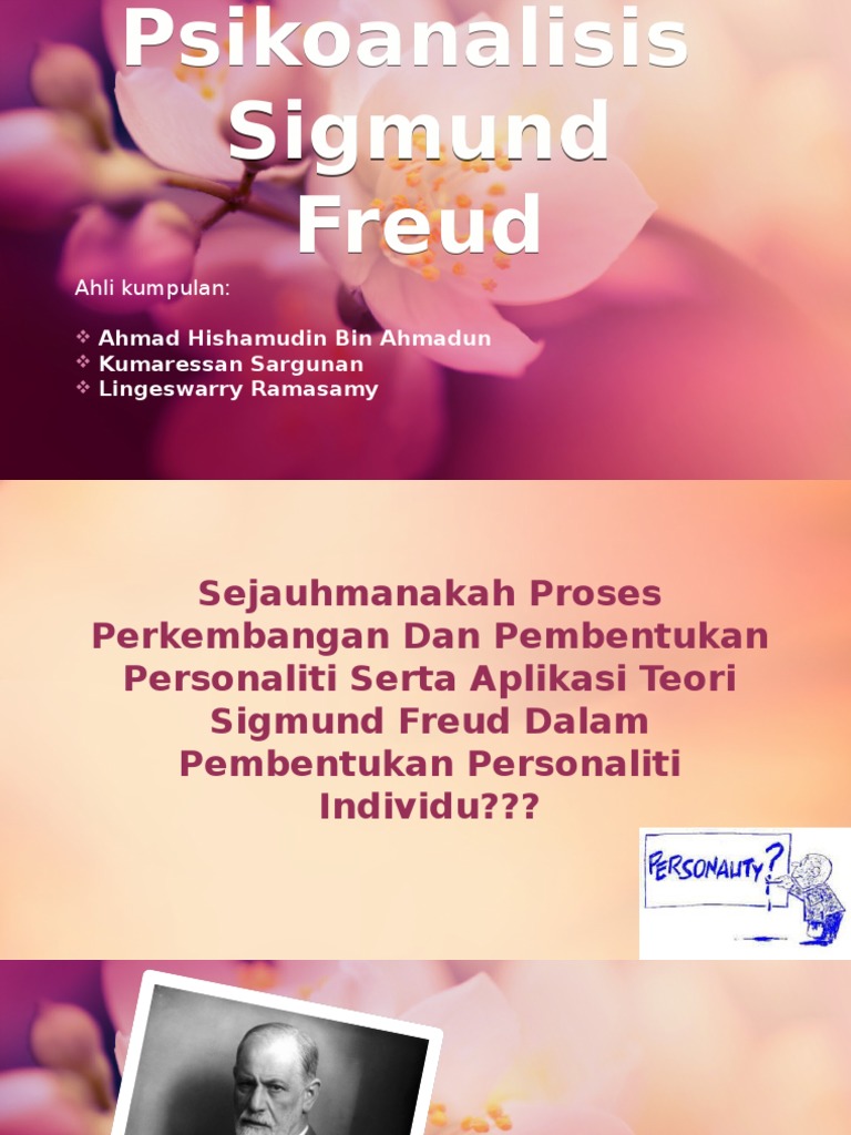 Teori Psikoanalisis Freud | PDF | Karier & Perkembangan | Sains ...