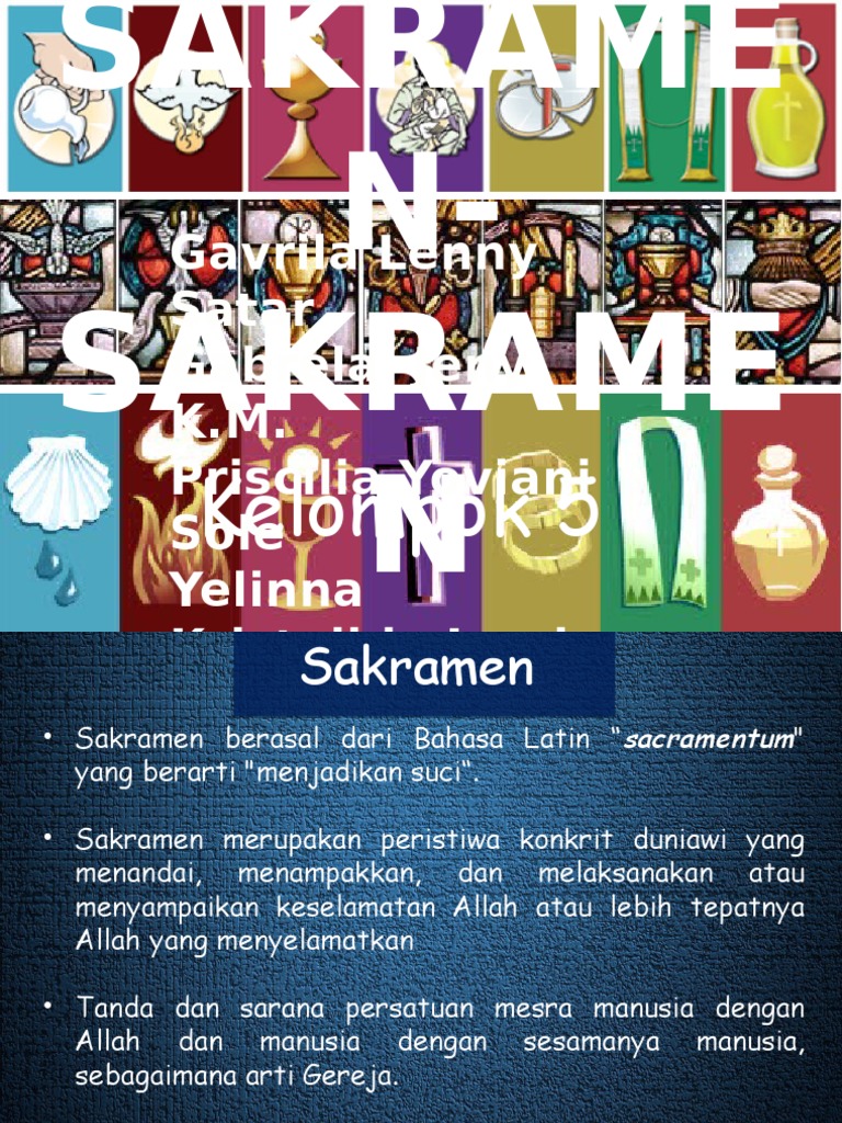 Sakramen Sakramen | PDF