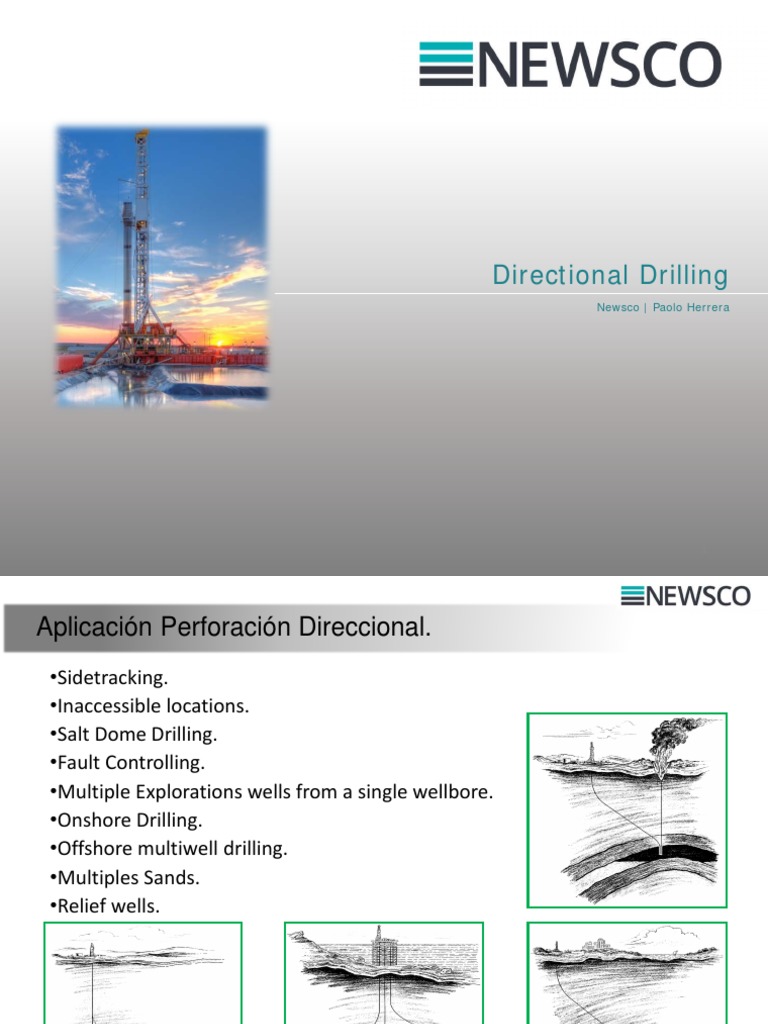Directional Drilling | PDF | Drilling Rig | Drill