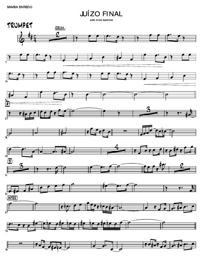 (Juizo Final - 001 Trumpet | PDF