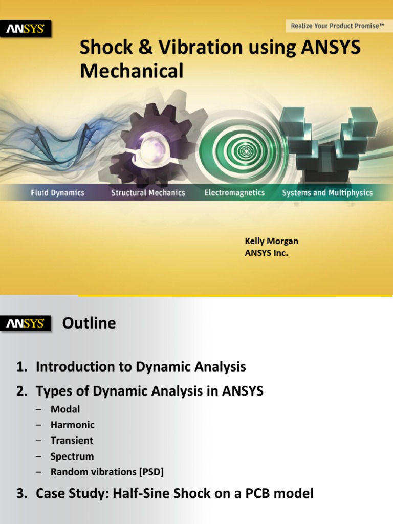 Shock and Vibration Analysis Using Ansys Mechanical | PDF | Resonance | Normal Mode